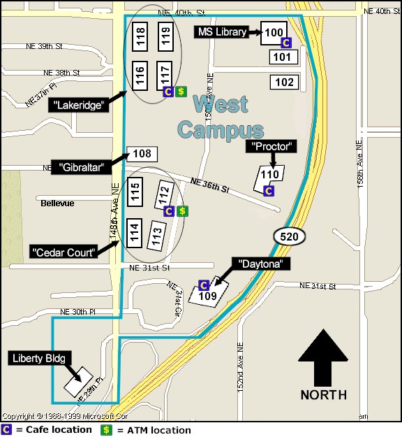 Facilities Web Campus Maps